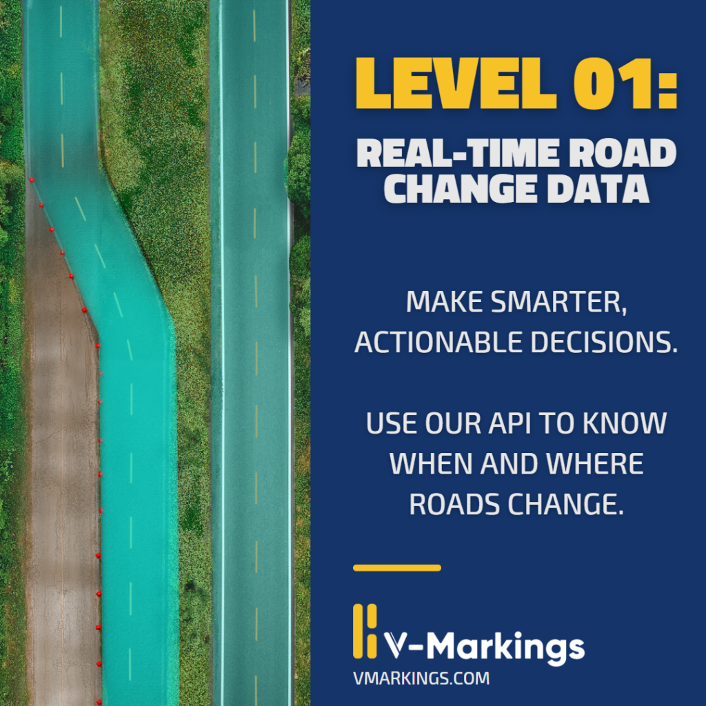 When Work Zone Delays Impact HD Maps – V-Markings